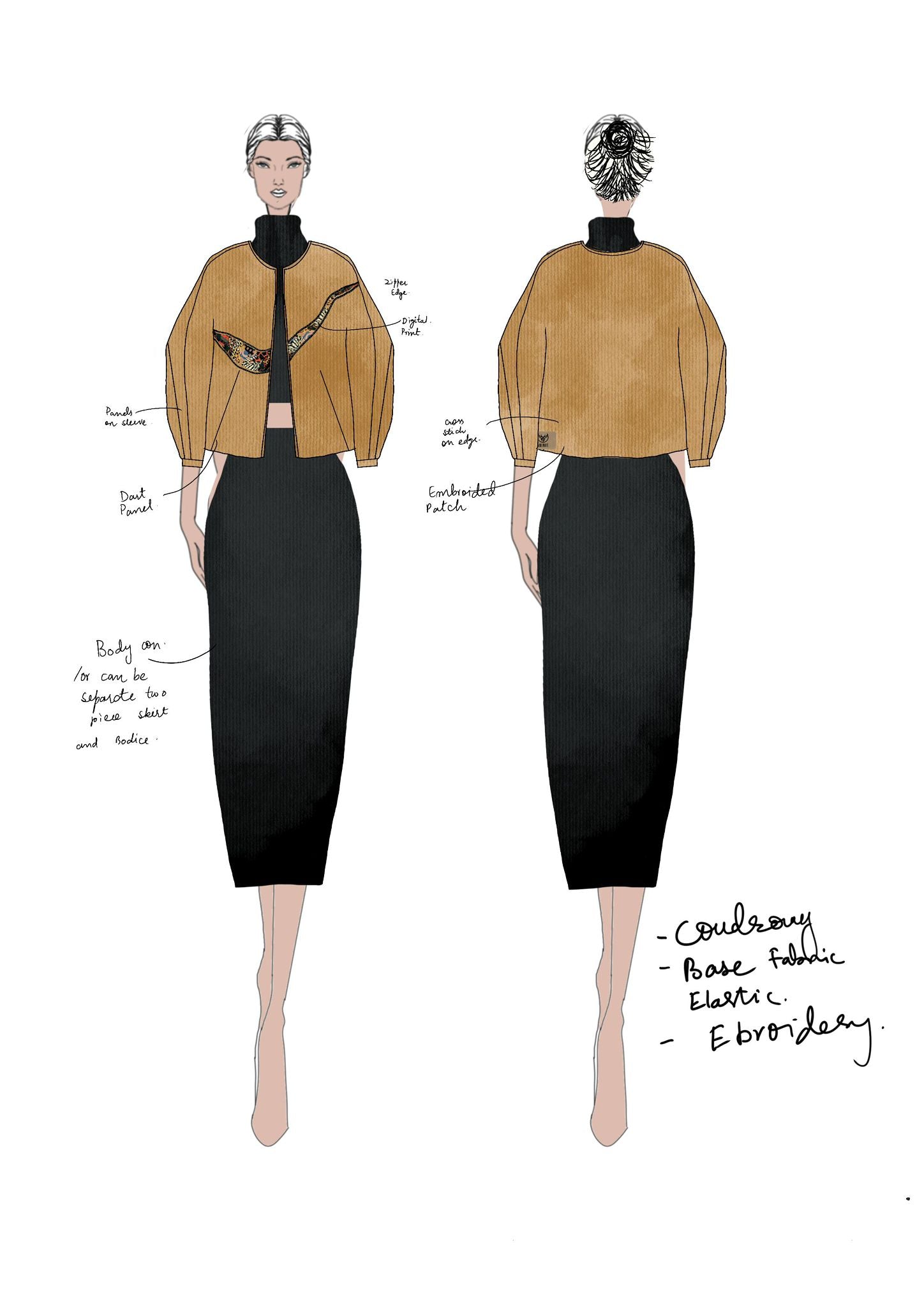 Embroidered Elegance Set – ORENVÈ